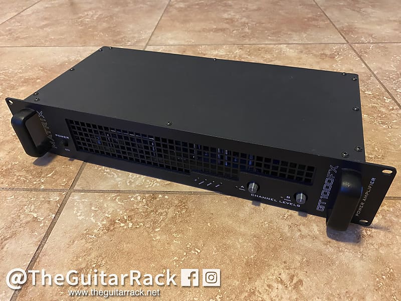 Matrix Amplification GT1000FX 2U Power Amplifier! | Reverb