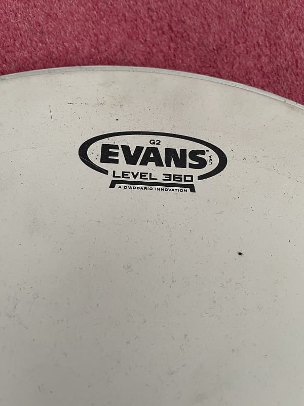Evans 16" Genera G2 Coated White | Reverb