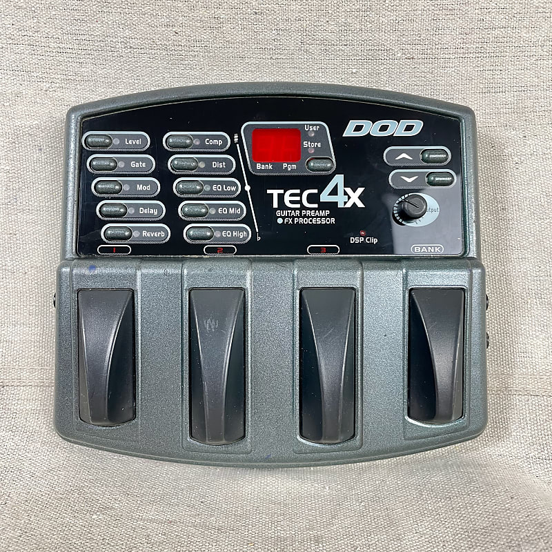 DOD Tec4x 1998 Multi Effects Pedal Tec 4 4x | Reverb
