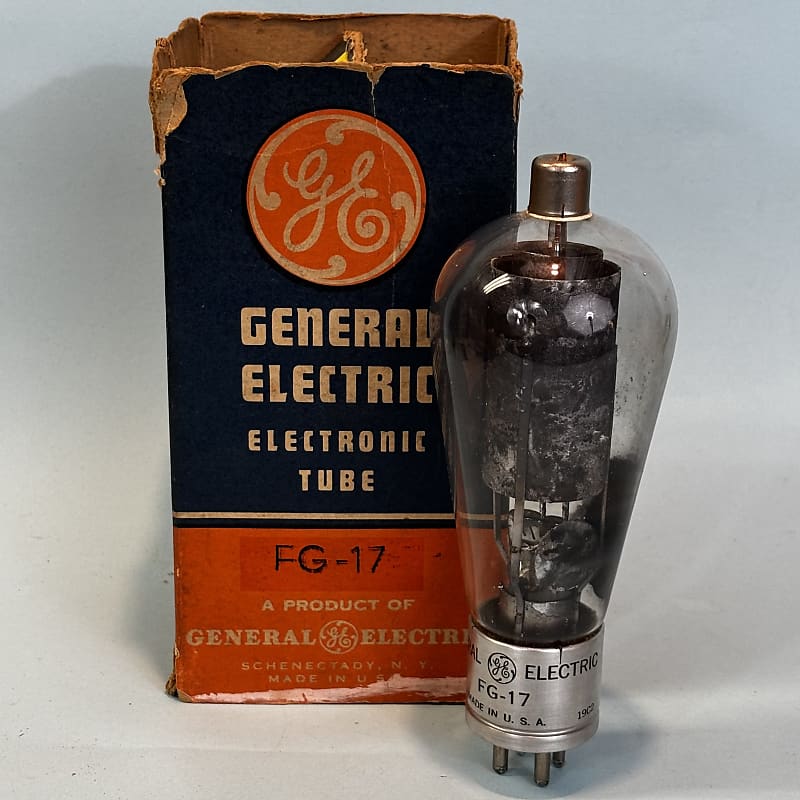 Vintage General Electric FG17 NL 5557 GE Metal Base Tube! | Reverb