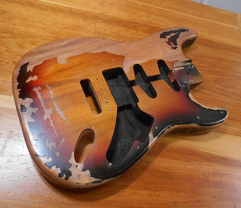 Firefly Factory Relic Body. Sunburst. srv | Reverb