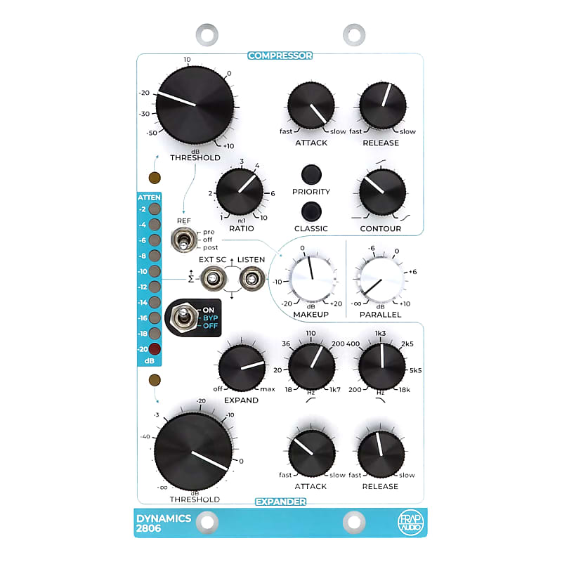 Frap Audio Dynamics 2806 Expander/Compressor (500 Series) | Reverb