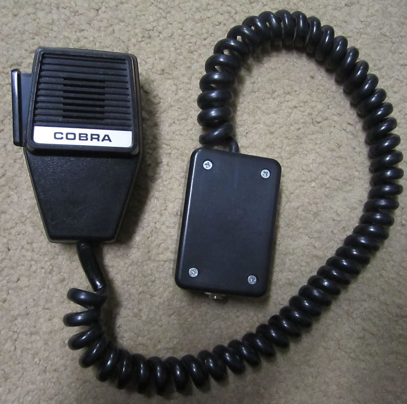 Circuit Bent Modified Vintage Cobra CB Microphone Lo-Fi Mic | Reverb