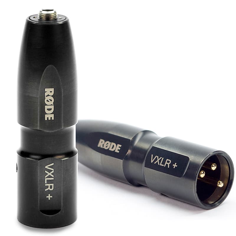 Rode VXLR+ 3.5mm to XLR Adapter with Power Convertor | Reverb