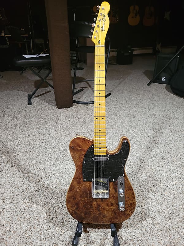 Jim Cat Telecaster (style) Burl 4 Way | Reverb