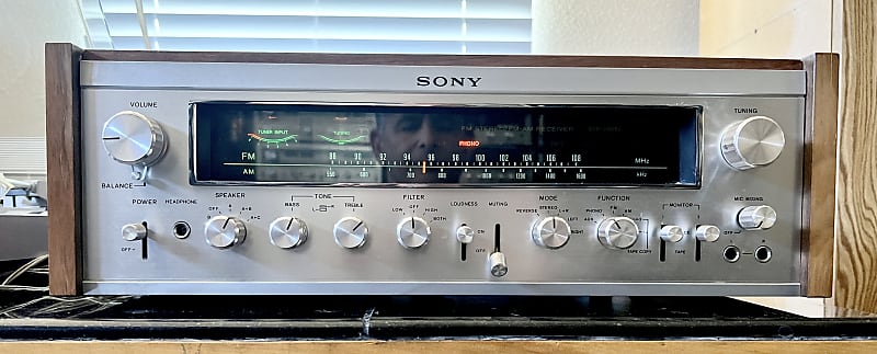 Vintage Sony STR 7065A FM/AM Stereo Receiver Tested Works | Reverb