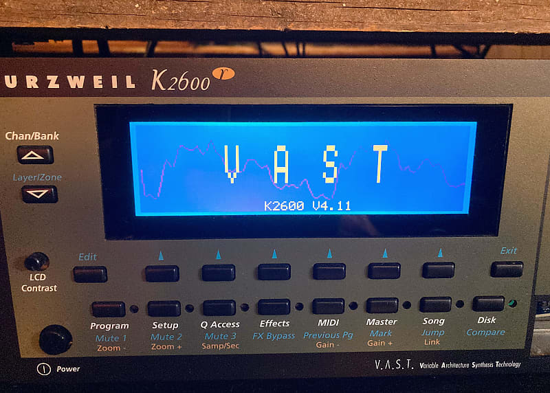 Kurzweil K2600r Rackmount Synthesiser KDFX 128mb ROMS | Reverb UK