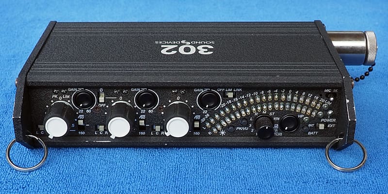 Sound Devices 302 Portable Field Mixer w/external power | Reverb