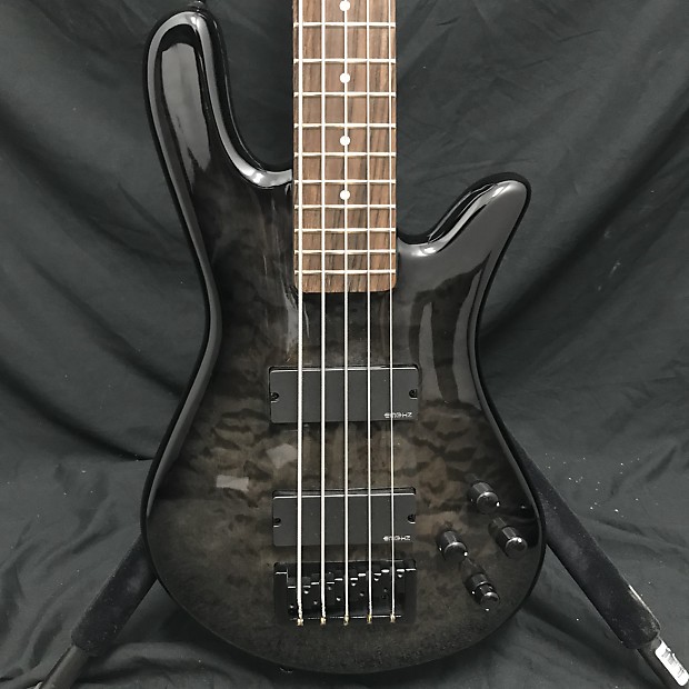 Spector Legend 5 Neck-Thru 2010's Transparent Black | Reverb