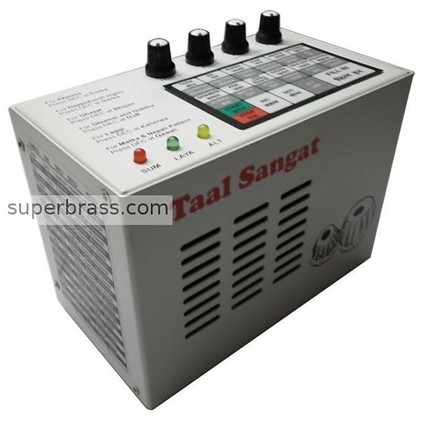 Digital Indian Tabla Drum Drone TAAL SANGAT White, Metal | Reverb