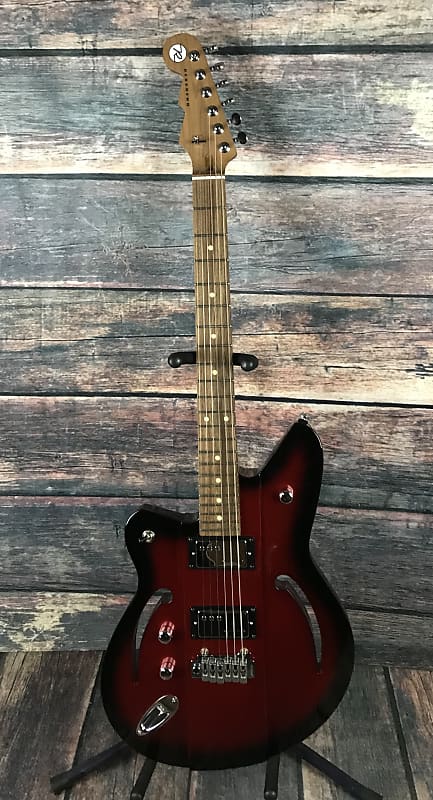 Reverend Left Handed Air Sonic W Semi Hollow Electric Guitar- | Reverb