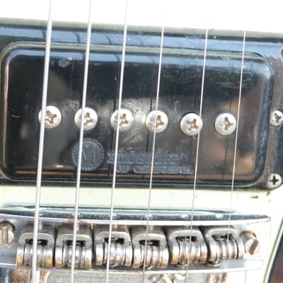 Mosrite the Vintage built in amplifier white | Reverb