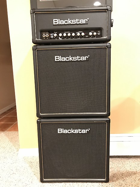 Blackstar HT-5R Head w/2 1x12 matching cabinets - Mini stack | Reverb