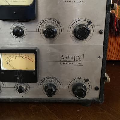 Ampex 351 Modified Tube Preamp Set w/ Case 1950’s | Reverb