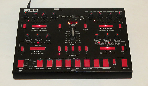 Red Sound DarkStar Dark Star Analog-modeling Synth Module | Reverb