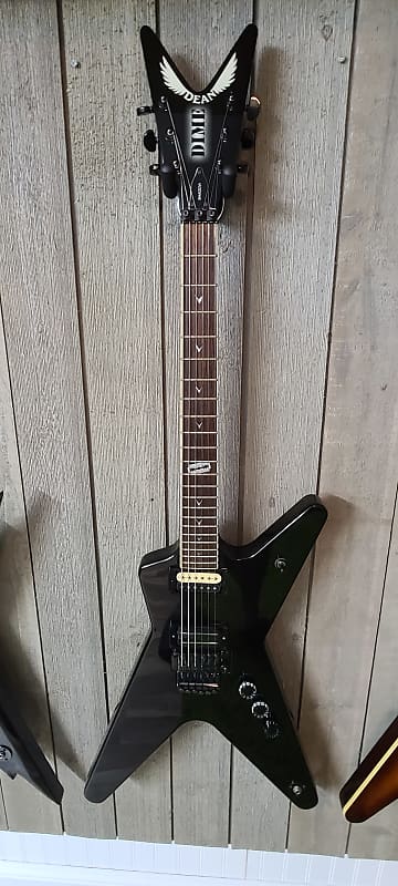 Dean ML Dime Shadow ML 2007 - Black, with Dean hardshell | Reverb