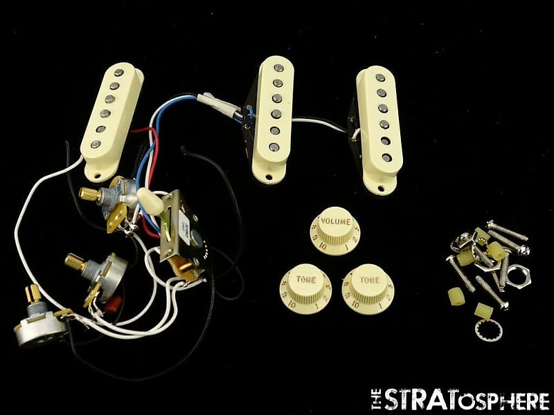 Fender American Professional Strat V Mod PICKUPS POTS KNOBS | Reverb