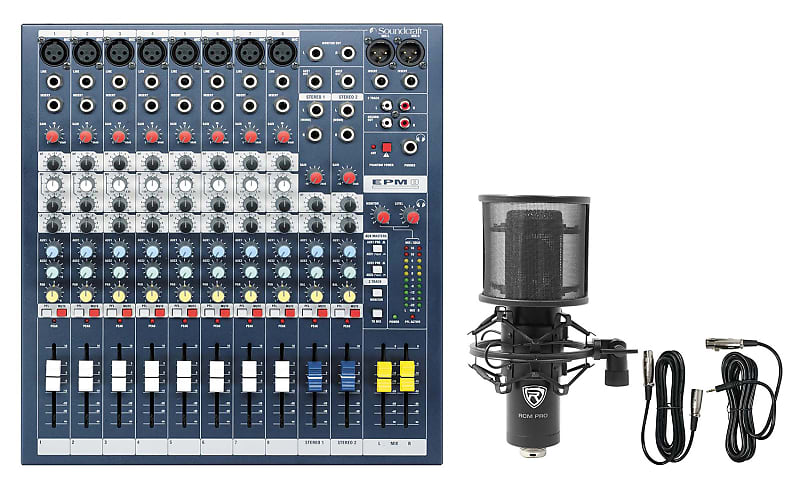 Soundcraft EPM8 8 Mono+2 Stereo Ch. 2 Bus Recording | Reverb