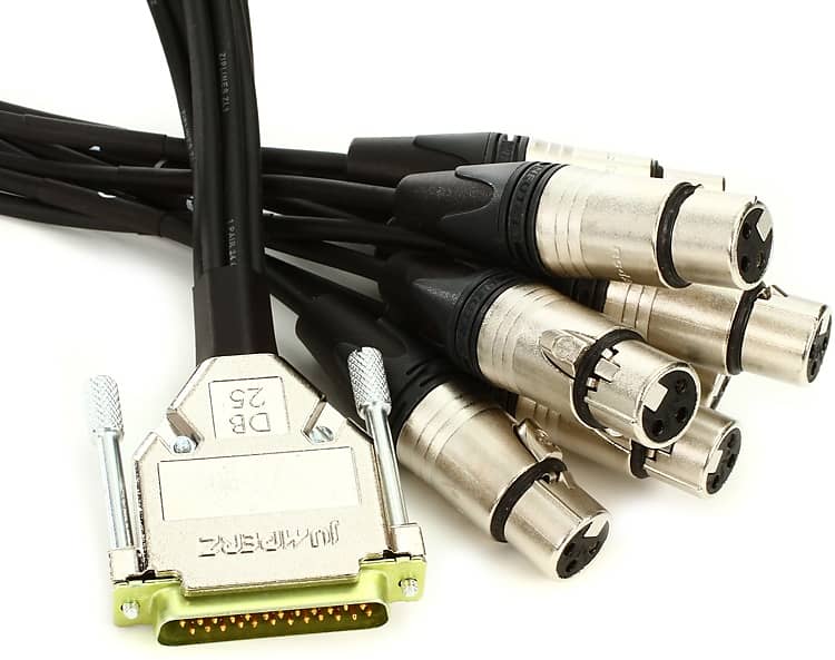JUMPERZ JDB25-XLRF ZipLine DB25 to XLR Female 8-channel | Reverb