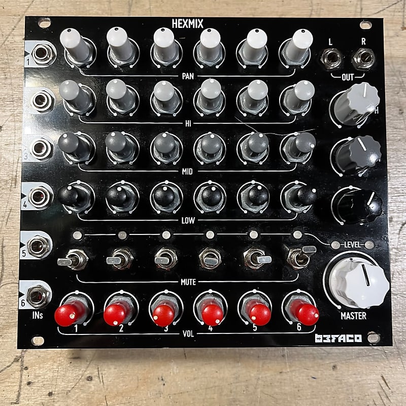 Befaco Hexmix 6-Channel Performance Mixer | Reverb Canada