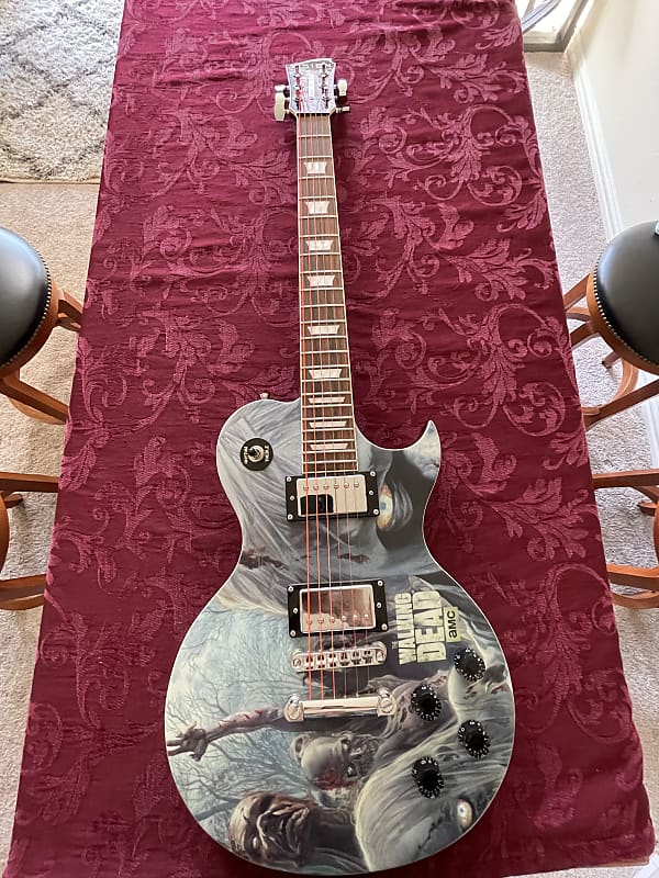ASG by Vision THE WALKING DEAD ELECTRIC GUITAR "RABID" | Reverb