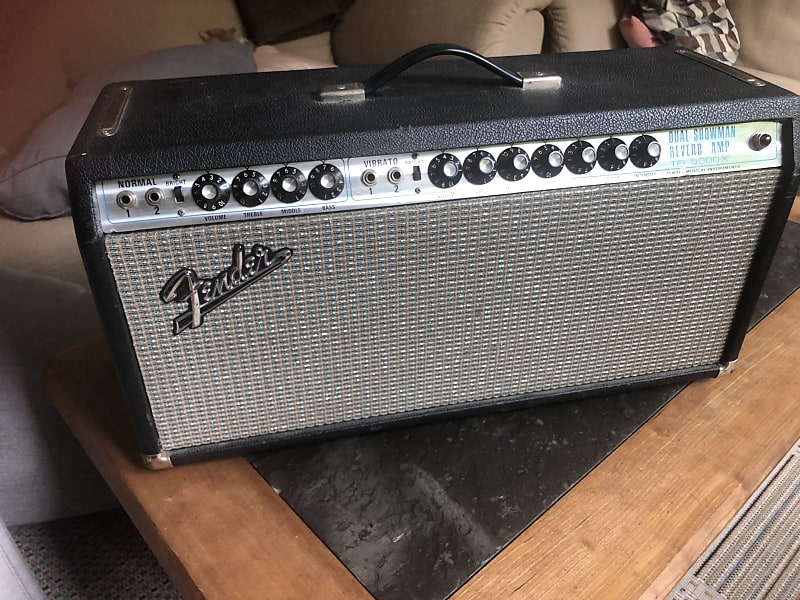 Fender Dual Showman Amplifier 1970ies | Reverb