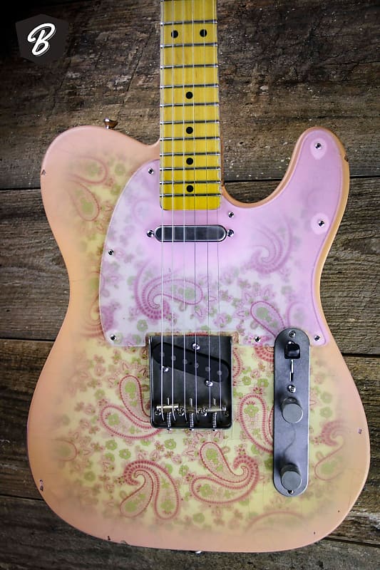 Nash T68 Paisley Telecaster | Reverb UK