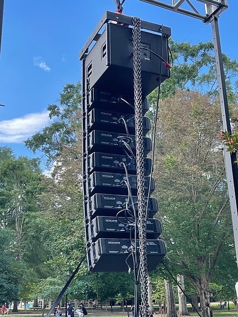 VT4886, VT4883, 4 Crown Itech 9000 HD Amps, Fly Bars, Turn | Reverb