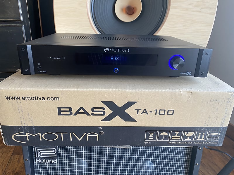 Emotiva BassX Ta-100 integrated amp | Reverb
