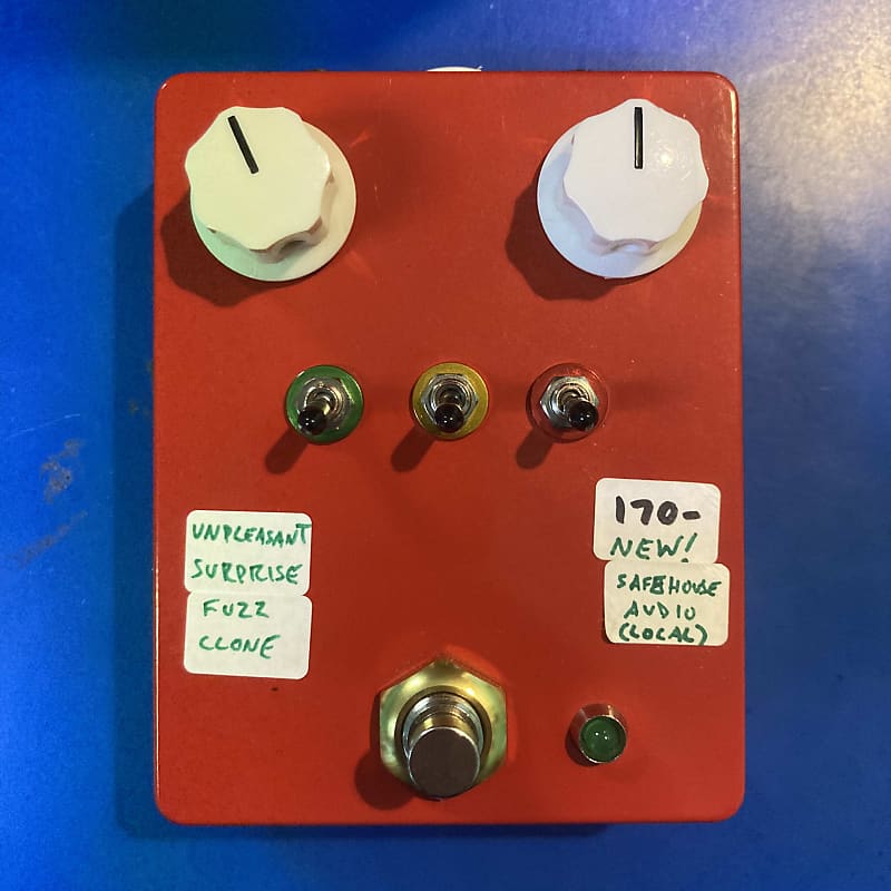 Safehouse Audio Unpleasant Surprise Fuzz (Clone) 2022 | Reverb