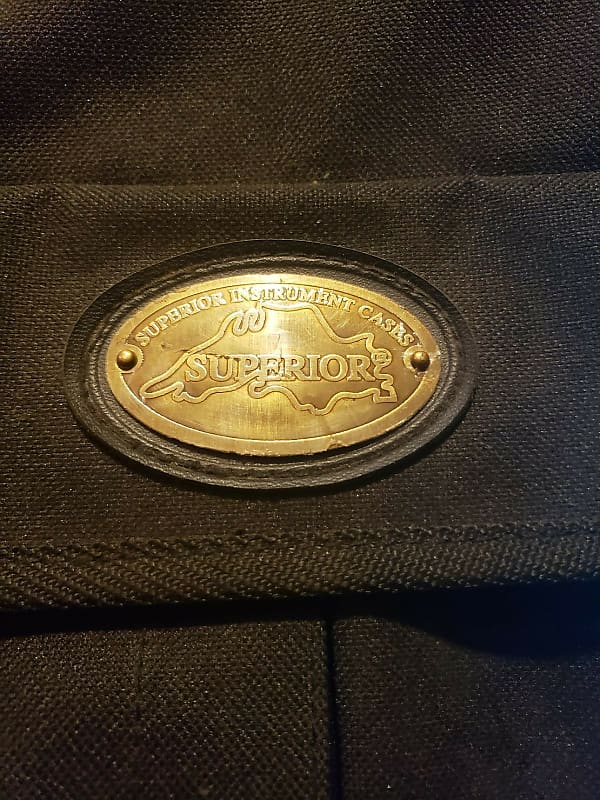 Superior Instrument Mandolin Case - Black | Reverb