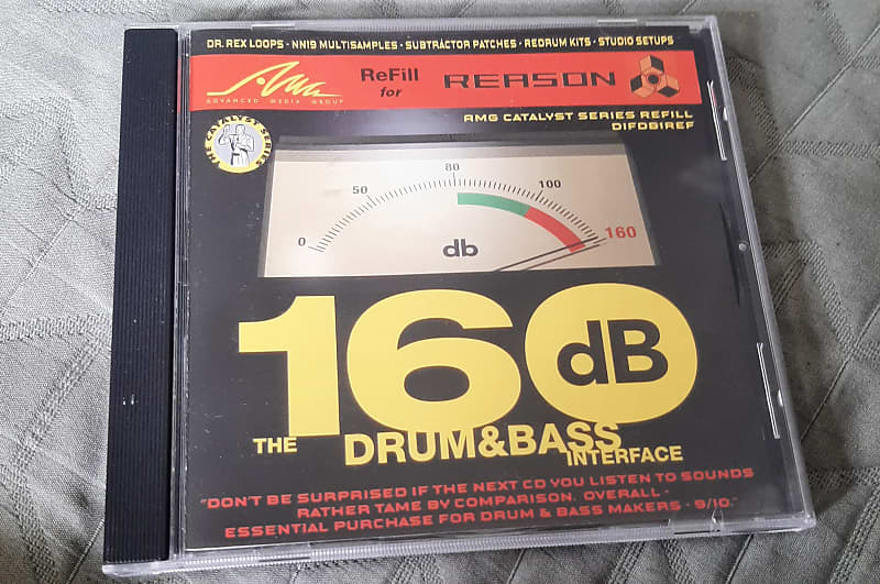 AMG 160 dB - Drum & Bass Interface - Reason Refill Sampling | Reverb