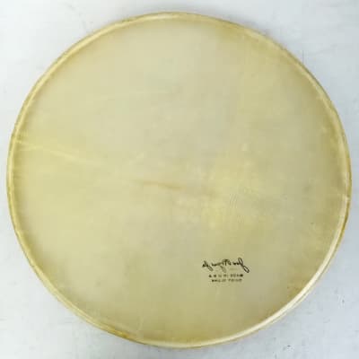 Jos Rogers Jr.15"Daisy Slunk Resonant Calf Skin Snare | Reverb France