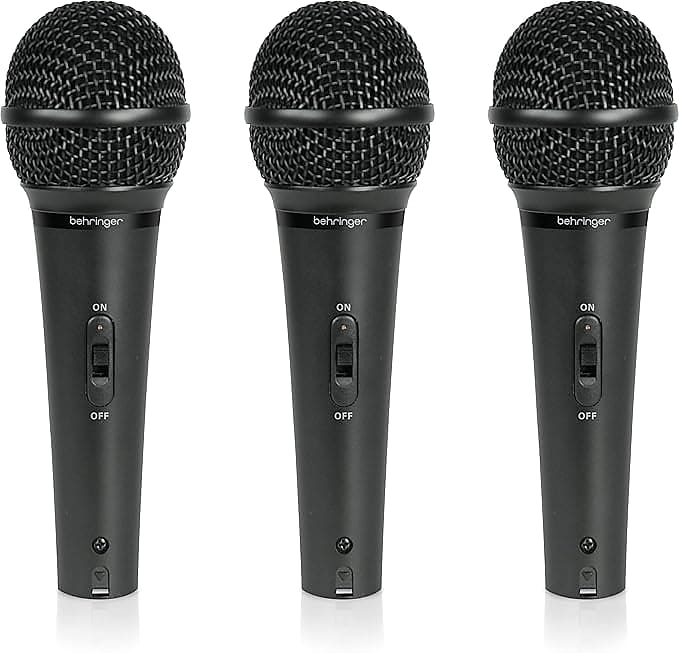 ULTRAVOICE XM1800S Dynamic Handheld Microphone, 3 Pack | Reverb