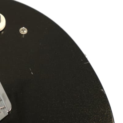 Danelectro Mod 6 Offset Sparkle Black and Cream Electric | Reverb