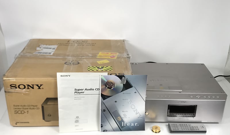 Sony SCD-1 SA-CD CD Player w/ Original Box & Remote | Reverb