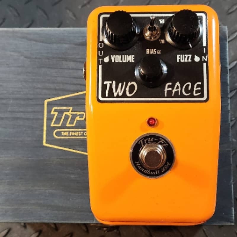 Tru-Fi Two Face Fuzz Ge/Si Fuzzface Variant | Reverb UK