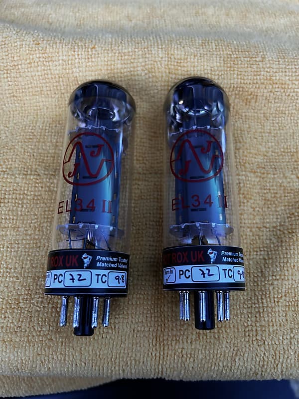 JJ EL34 II NEW Matched Pair | Reverb