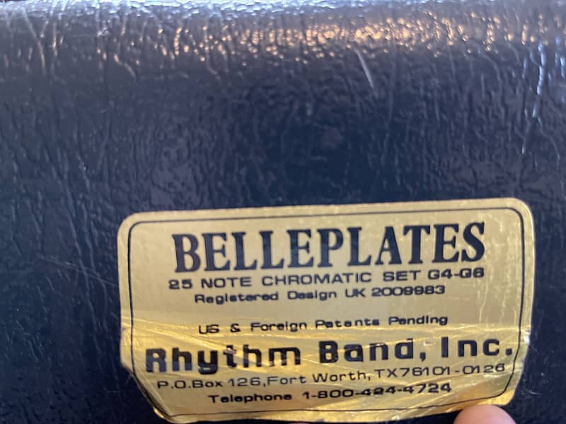 Rhythm Band Belleplates 25 Note Chromatic Set | Reverb