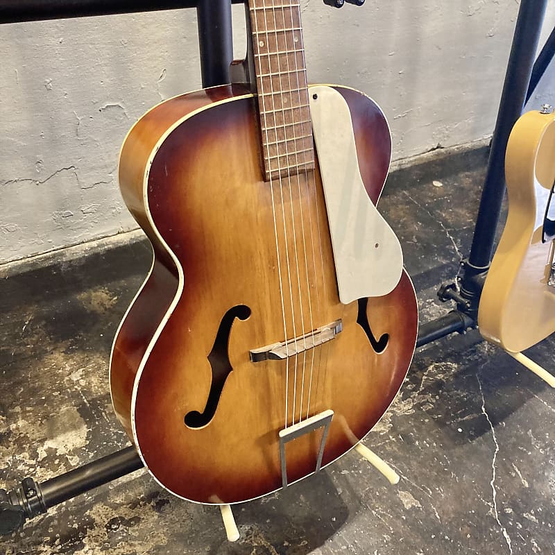 1970 Silvertone Sears Archtop Guitar Plays and Sounds Great! | Reverb
