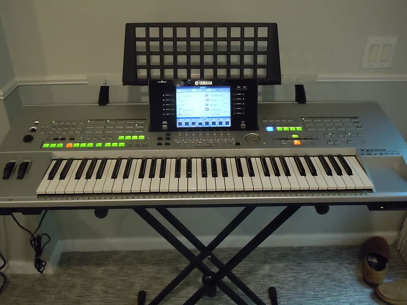 Yamaha Tyros 1, VGC,w/ Stand, Satellite Speakers, Int. 40GB | Reverb