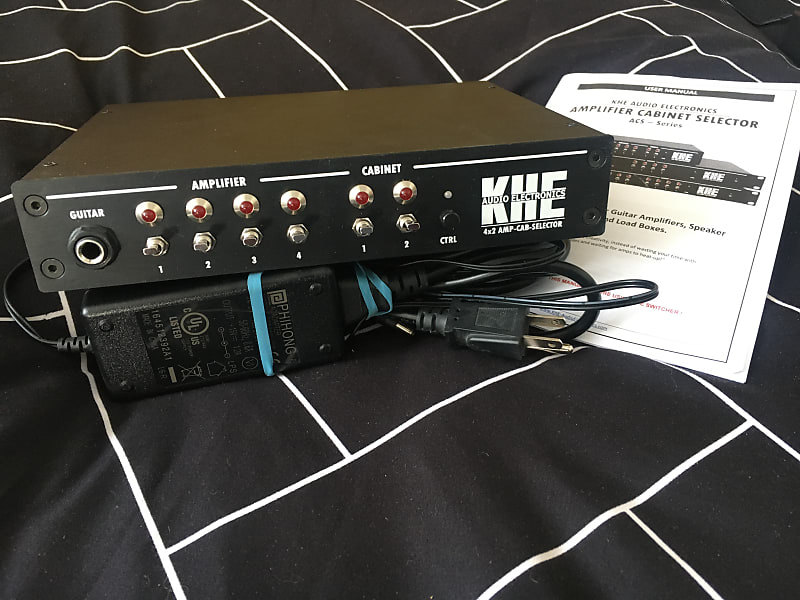 KHE ACS 4x2 4x2 - Amplifier Cabinet Switcher - Black | Reverb