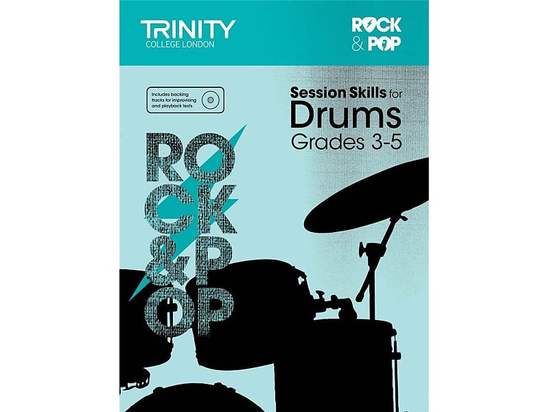 Trinity Rock & Pop Session Skills Drums Grades 3-5 | Reverb