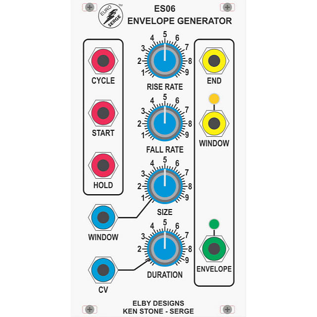 Elby Designs - ES06 Envelope Generator [Eurorack 3.5mm] [NB | Reverb