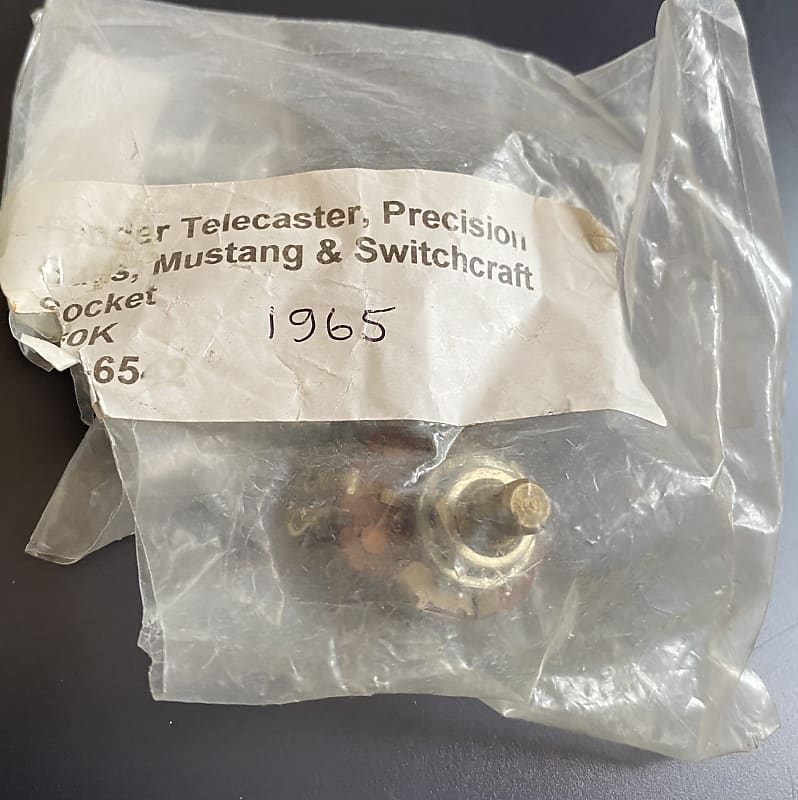 1965 Fender cts switchcraft 1965 pot. | Reverb