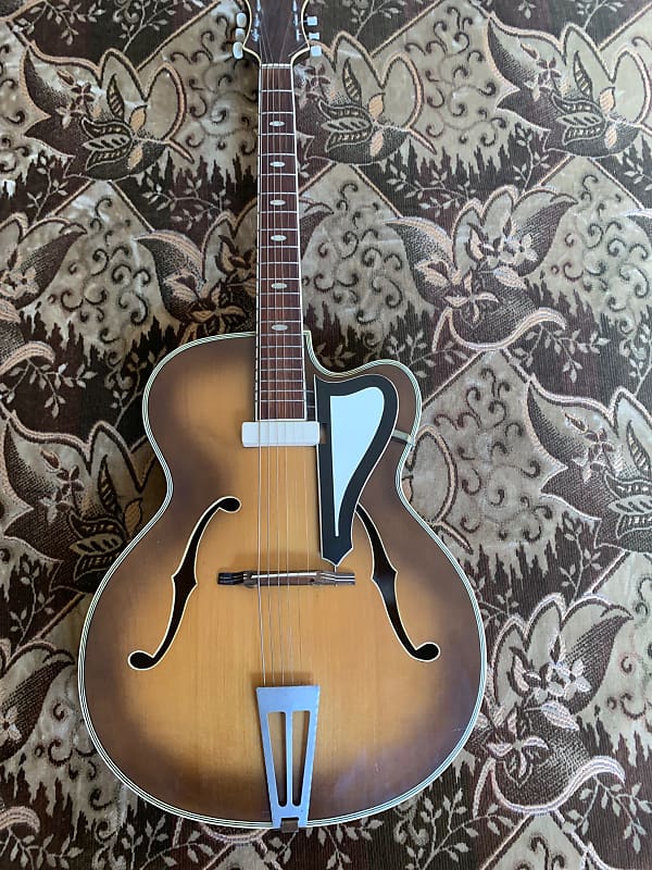 Musima 1655 TA Early 1960s Sunburst | Reverb France