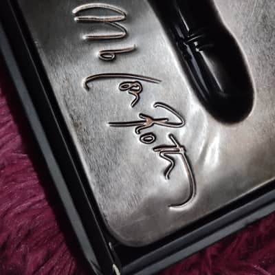 ULI JON ROTH Handprint Metal Plate Young Guitar Magazine | Reverb