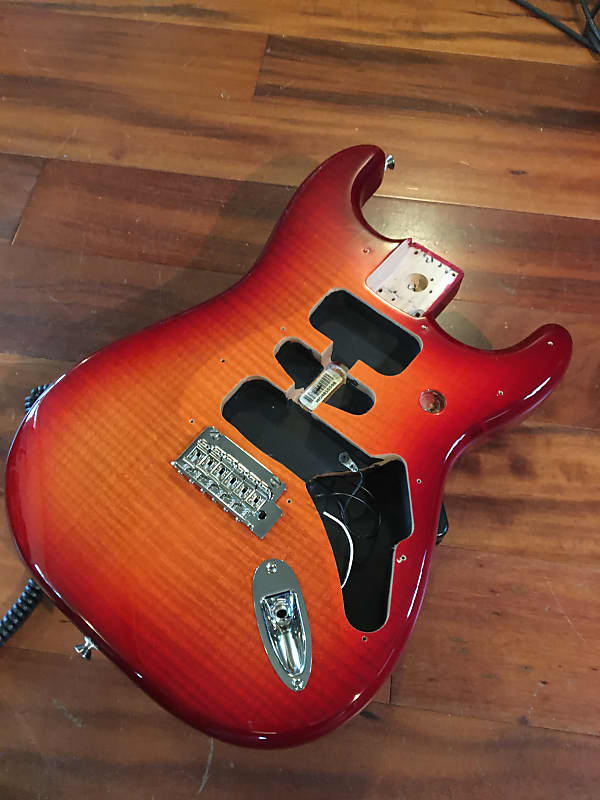 Fender Player Strat Stratocaster Flame Maple Plus Top | Reverb