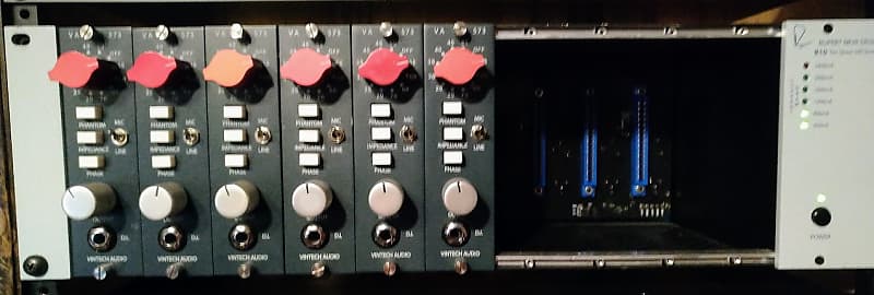 Vintech Audio VA 573 / Rupert Neve Designs R10 - Blue & White | Reverb