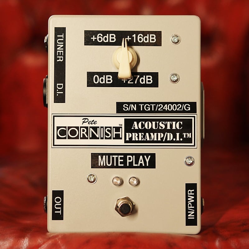 Pete Cornish Acoustic Preamp/DI/Mute 2024 | Reverb